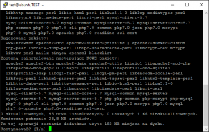 Instalacja Linux Apache MySQL PHP LAMP na Ubuntu Server 16.04 LTS