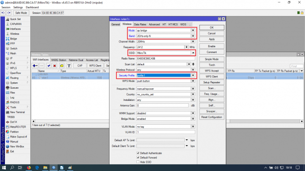 MikroTik jako router bezprzewodowy